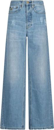 Lois Femme, Jeans, Bleu, Taille: W31 Skater Loose Wide Jeans