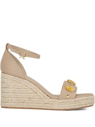 Gianvito Rossi Verzierte Espadrilles - Nude