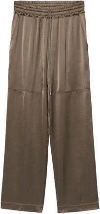 Gentryportofino Femme, Pantalons, Vert, Taille: 36 FR Wide Pantalons