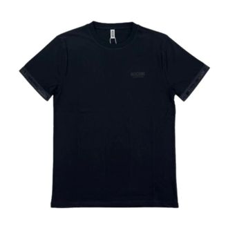 Moschino Embossed Logo Tee - - Tops - Herren - Schwarzk - XS