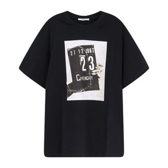 Givenchy T-Shirt mit Klapper-Motiv - - Tops - Herren - Schwarzk - M