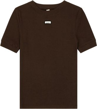 Entire studios Entire Studios, Femme, Tops, Brun, Taille: 40 FR Lounge Tee