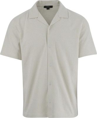 Vince Homme, Chemises, Blanc, Taille: 2XL Stretch Cotton Shirt