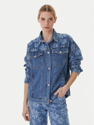 Roxy Jeansjacke Salty Horizon ERJJK03700 Blau Regular Fit
