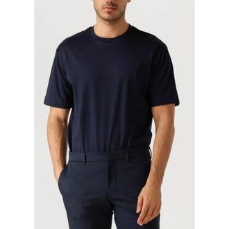 DeSoto Luxury Two Ply T-Shirt 1/2 - - Tops - Herren - Blau - 2XL
