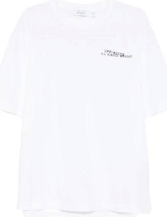 Off-white Homme, Tops, Blanc, Taille: XL T-shirt Logo