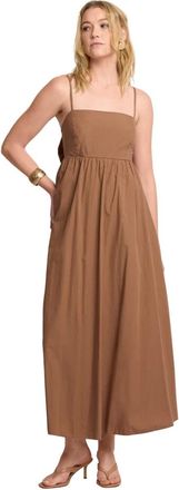 Kocca Femme, Robes, Brun, Taille: 40 FR Abito fiocco sul retro