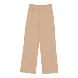 Max Mara Deserto Wide Hosen - - Trousers - Damen - Beige - L