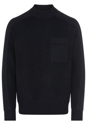HUGO BOSS Strickpullover Andern Rundhalsausschnitt, relaxed fit, Strickmix