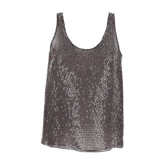 Brunello Cucinelli Damen, Oberteile, Braun, LGr&ouml;&szlig;e