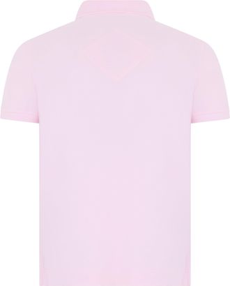 Canada Goose Womens Short-Sleeve Polo Shirt Pink Cotton T-shirts And Polos