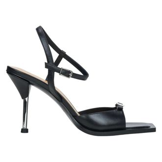Estro & Luminara Femme, Chaussures, Noir, Taille: 38 EU Sandales &agrave; talons aiguilles
