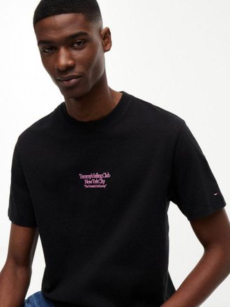 Tommy Jeans T-Shirt TJM RELAX FIT SAILBOAT aus Jersey mit R&uuml;ckengrafik