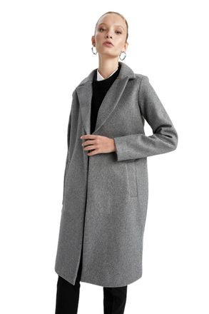 DeFacto Regenjacke f&uuml;r Damen WinterMantel f&uuml;r Damen Grey,M