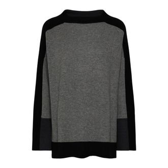 Elena Miro Femme, Pulls, Multicolore, Taille: 40/42 FR Maille ras du cou