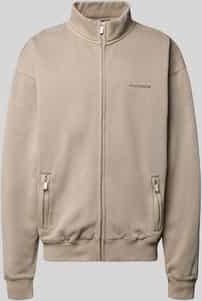 Pegador Oversized Sweatjacke mit Label-Stitching