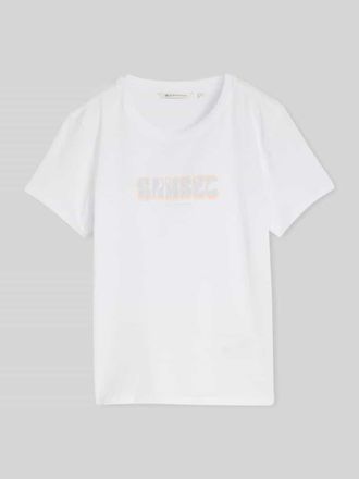 Tom Tailor Denim Regular Fit T-Shirt aus reiner Baumwolle