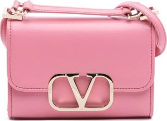 Valentino Garavani petit sac à bandoulière VLogo Type (2018-2025) - Rose