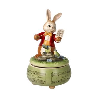 GOEBEL Figur Spieluhr Fr&uuml;hlingskonzert - Ostern