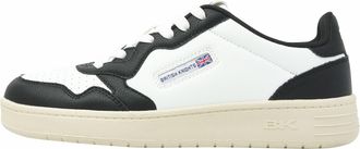British Knights Herren Noors Sneaker, Schwarz Weiss, 45 EU