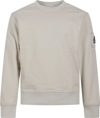 Moose Knuckles Homme, Sweatshirts et sweats &agrave; capuche, Gris, Taille: S Hartsfield Crewneck SweaT-shirt