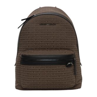 Emporio Armani Rucksack - - Bags - Herren - Braun - ONE SIZE