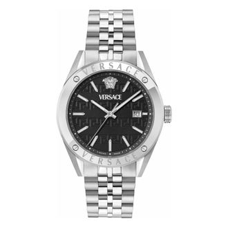 Versace Homme, Accessoires, Gris, Taille: ONE Size Montre Athletics 41 mm