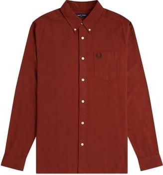 Fred Perry Chemise col am&eacute;ricain en coton