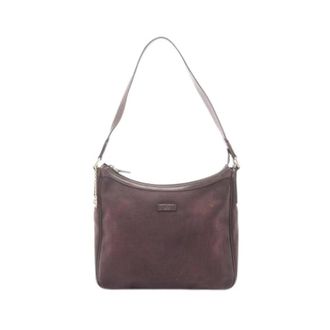 Gucci Pre-owned Canvas Schultertasche - - Pre-owned - Damen - Braun - ONE SIZE
