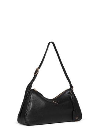 Prada Womens Shoulder Bag Aim&eacute;e Black Lambskin Handbags Hand
