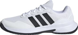 adidas Herren GAMECOURT 2 Tennis Shoes, FTWR White/core Black/Silver met., 42 2/3 EU