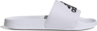 adidas Unisex Adilette Shower Slides, Cloud White / Core Black, 44.5 EU