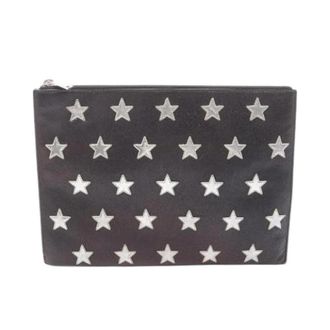 Saint Laurent Pre-owned Paris Leder Clutch Bag - - Pre-owned - Damen - Schwarzk - ONE SIZE