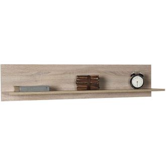 PEGANE Pegane - Etag&egrave;re murale coloris Ch&ecirc;ne - longueur 120 x profondeur 20 x hauteur 25 cm