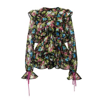 Dsquared2 Stylisches TOP - - Blouses & Shirts - Damen - Mehrfarbig - M
