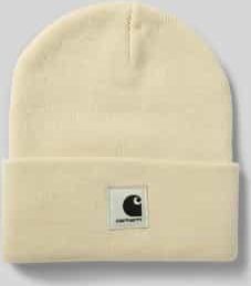 Carhartt Work in Progress Beanie mit Label-Patch Modell Ashley