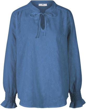 Peter Hahn Bluse Peter Hahn blau