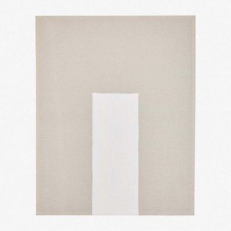 Sklum Sklum - Dekorative Leinenleinwand mit Gipsstruktur (80x100 cm) Antia Beige Semoline