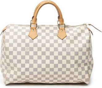 Louis Vuitton Crossbody Bags - Speedy 35 - Gr. unisize - in Wei&szlig; - f&uuml;r Damen