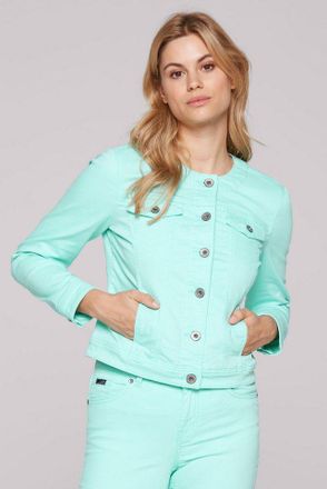 soccx Jeansjacke mit Brusttaschen