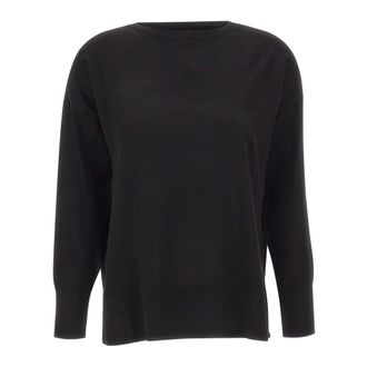 Elena Miro Femme, Pulls, Noir, Taille: 42 FR Elena Mir&ograve; Pulls Noir