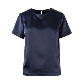 Max Mara Femme, Blouses et Chemises, Bleu, Taille: 44 FR Gilbert Blouse