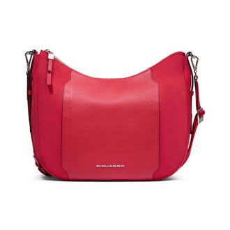 Piquadro Femme, Sacs, Rouge, Taille: ONE Size Sac &agrave; bandouli&egrave;re femme pour iPad avec protection Rfid et poche pour Piquadro Smart Tracker
