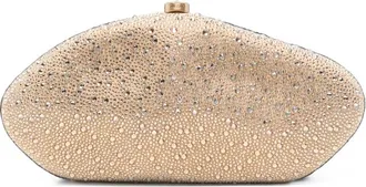Cult Gaia Caldera Crystal-embellished Clutch Bag