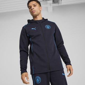 Puma Hoodie Casuals Manchester City, V&ecirc;tements, Bleu, XL