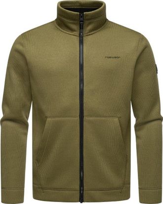 Ragwear Sweatjacke Fabbian Collar Herren Basic Feinstrick-Jacke
