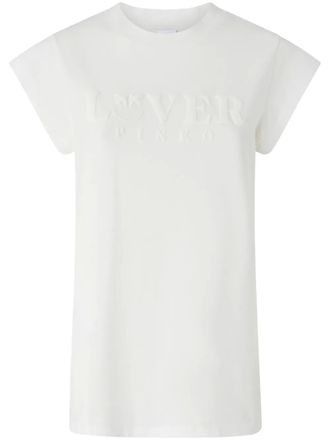Pinko t-shirt Pinko Lover - Blanc