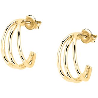 Cleor Boucles doreilles en argent 925/1000