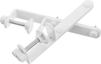 NUOBESTY Förmige Metallhalterung für Tischplatten Lochwand Stabile Klemmbefestigung ohne Bohren Kompatibel mit Verschiedenen Schreibtischtypen Langlebiger und 