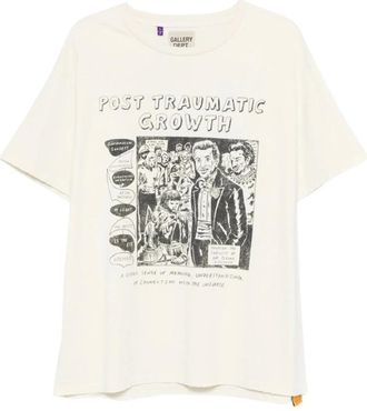Gallery Dept. Homme, Tops, Beige, Taille: 2XL T-shirt &agrave; imprim&eacute; graphique